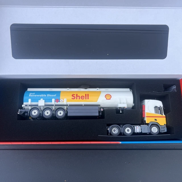 TEKNO 1:50 SHELL Scania Next Gen R-Serie Highline 6x2 Fuel Semitra ...