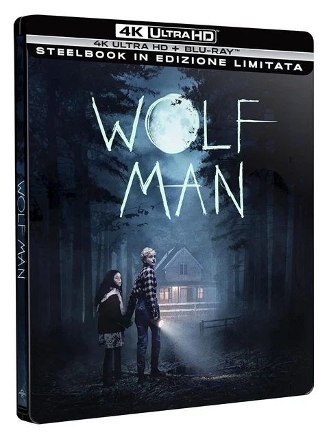 WOLF MAN 4K UHD (2025) 2 blu ray Steelbook Pre Order $62.94 - PicClick AU