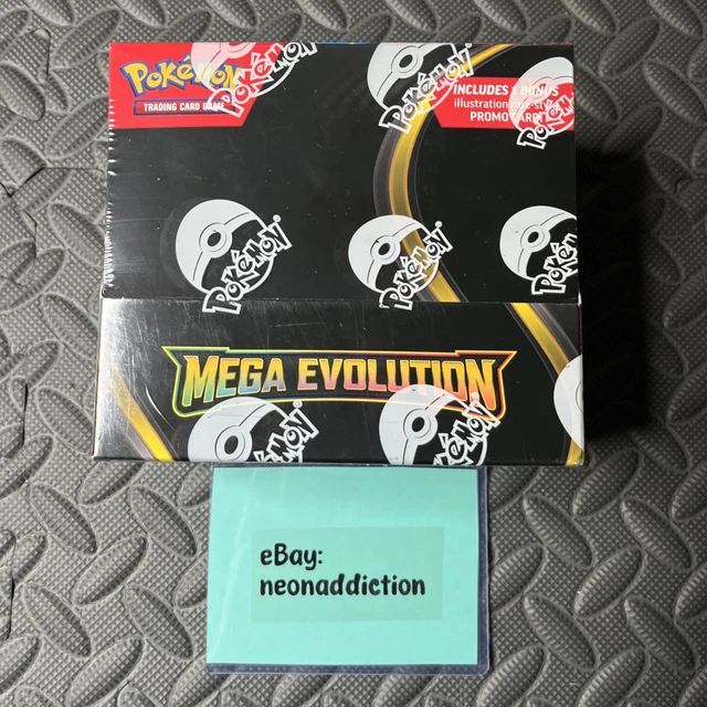 POKÉMON TCG MEGA Evolution Enhanced Booster Box w/ Box Topper Scarlet ...