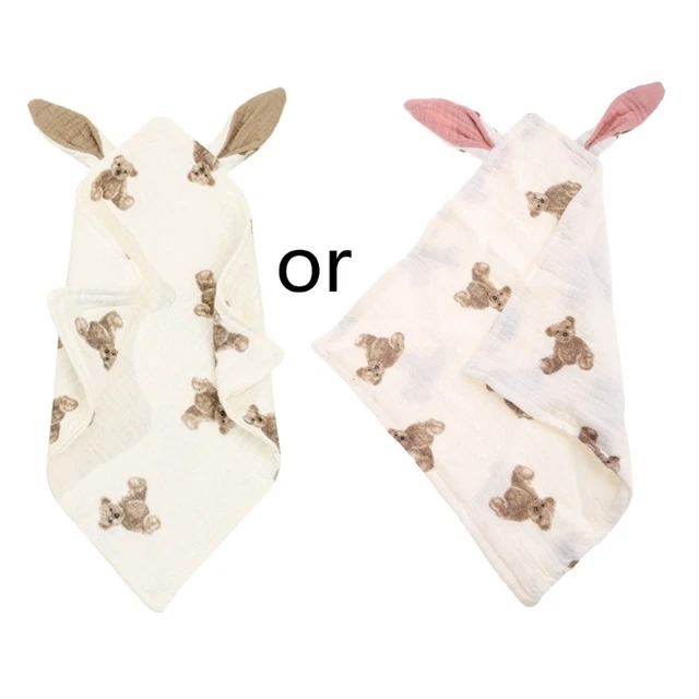 BABY MUSLIN SQUARES Organic Cotton Soft Skin-friendly Reusable Infant ...