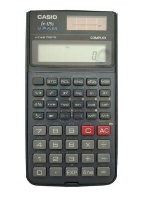 CASIO FX-115S VPAM Scientific Calculator Two Way Power Complex ...