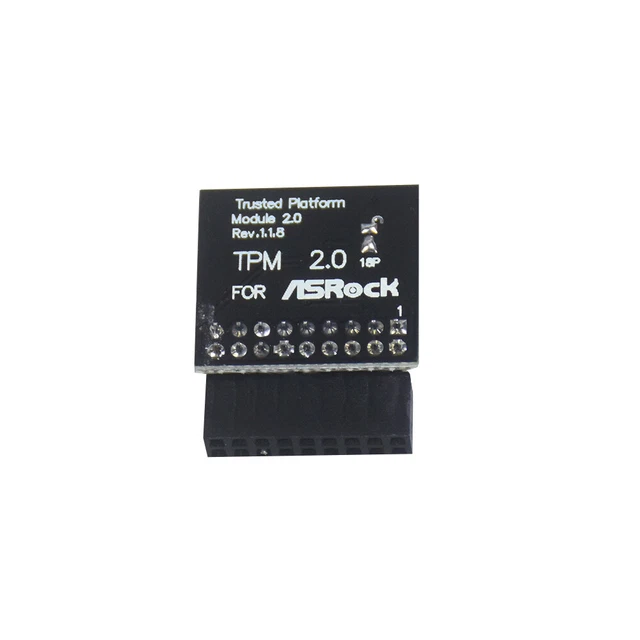 TPM2.0 ENCRYPTION SECURITY Module Board LPC 18Pin Motherboards Card for ...