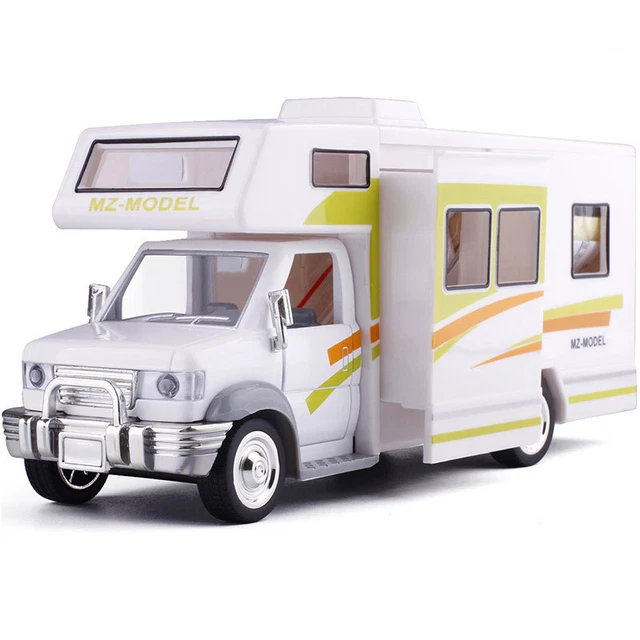 1/28 SCALE TOY Camper Motorhome RV Model Car Toy Cars Diecast Vehicle ...