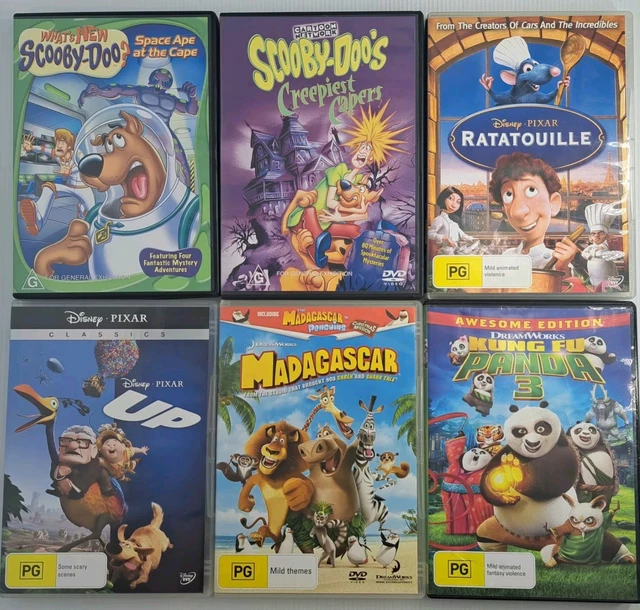 KIDS CHILDRENS DVD Bundle Bulk Lot Movie Pack X 6 Family Animation ...