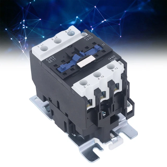 AC CONTACTORS 65A 1 NO 1 NC Power Contactor For Connection Breaking ...