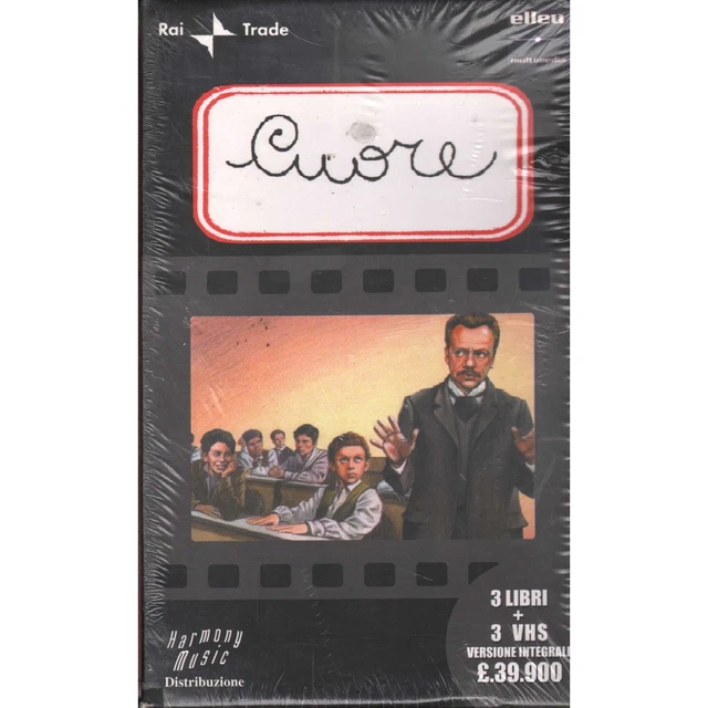 HEART VHS BOX - Books VHS Luigi Comencini Univideo - CHV008 Sealed £89. ...