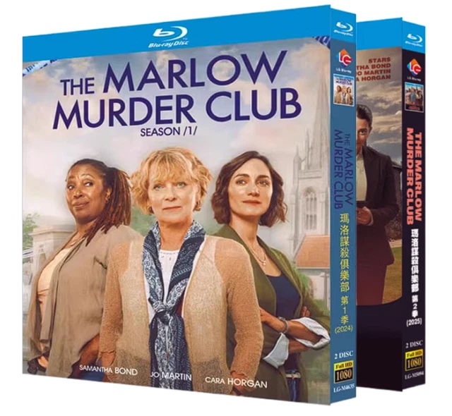 THE MARLOW MURDER Club Season 1-2 (2025) 4-Disc All Region £31.03 ...