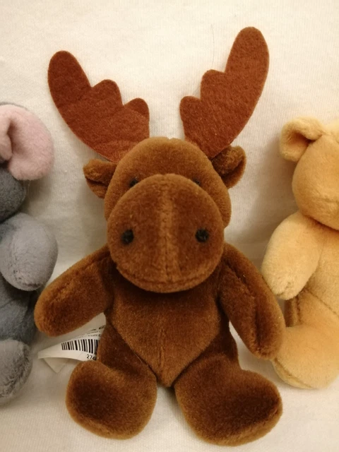 IKEA SOT 4INCH Plush X3 Elk Moose Reindeer Gosig Ratta And Teddy Bear £ ...