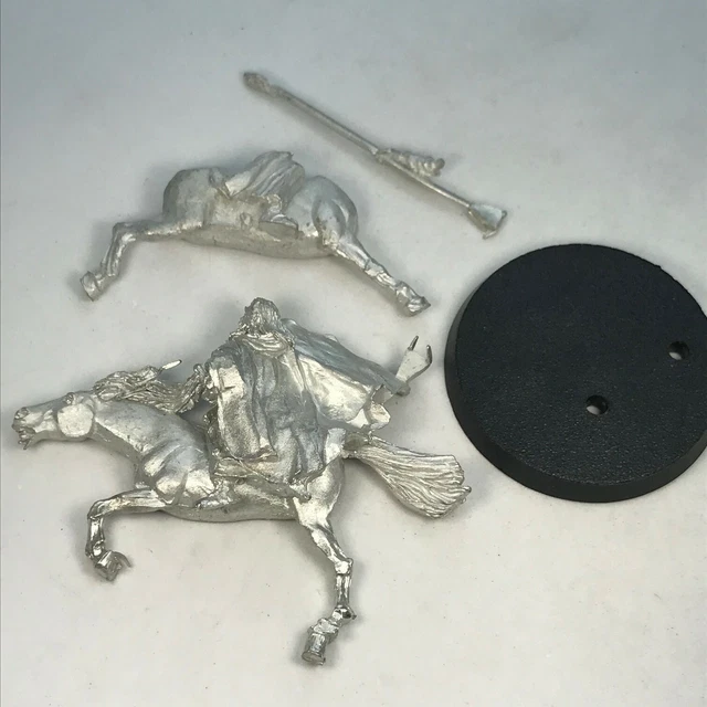 METAL GANDALF THE White on Shadowfax LOTR - Warhammer / Lord of the ...