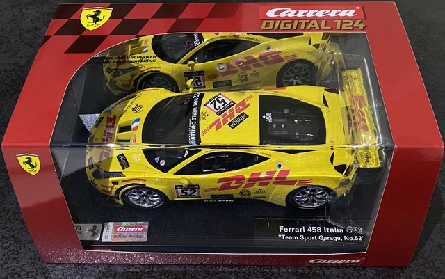 CARRERA DIGITAL 124 23943 Ferrari 458 Italia GT3 "Team Sport Garage, No ...