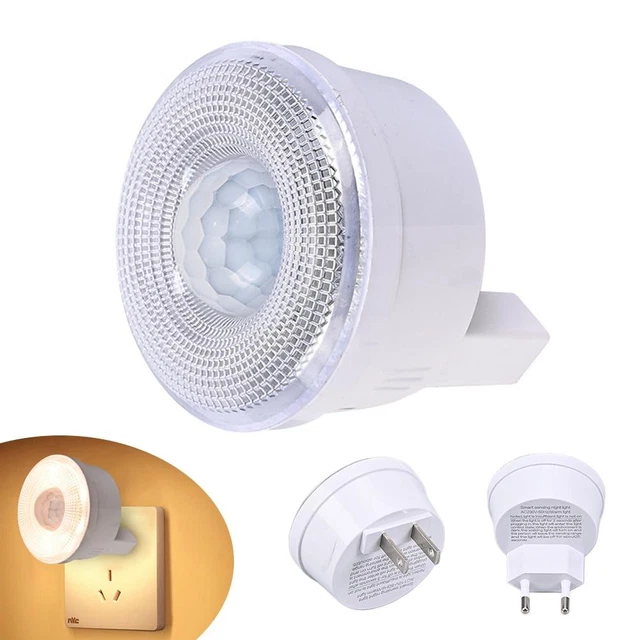 AUTOMATIC LED NIGHT Light Plug In Energy Saving Dusk To Dawn Sensor ...