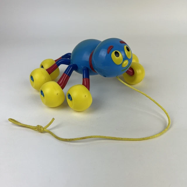 CBEEBIES WOOLLY & Tig Spider Wheeled Pull Along Rare Toy w/ Sound ...
