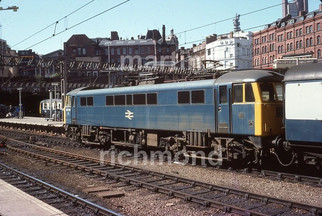 BIRMINGHAM NEW STREET Class 86 86213 1977 Kodachrome 35mm Slide RN348 £ ...
