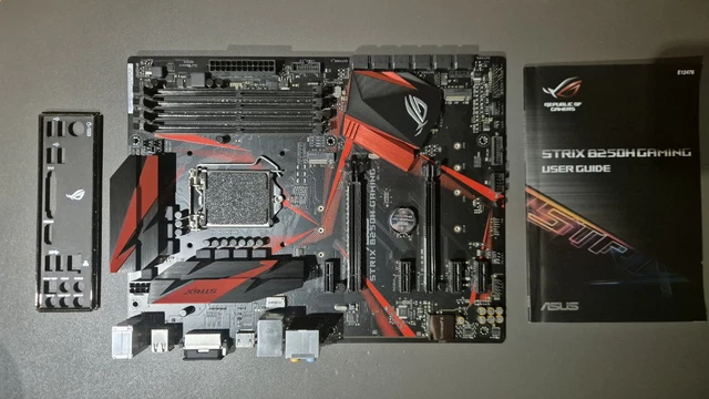ASUS ROG STRIX B250H GAMING Motherboard Socket LGA 1151 Intel B250 DDR4 ...