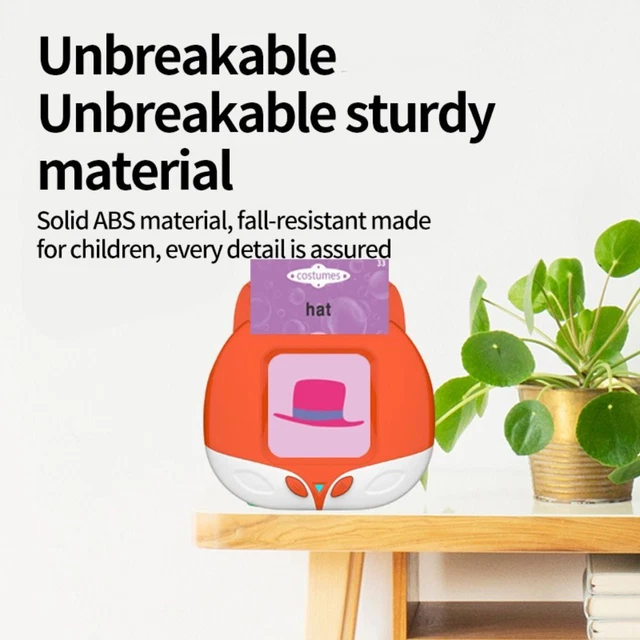 224 WORDS TALKING Flash Cards Educational Learning English Toy Kids ...