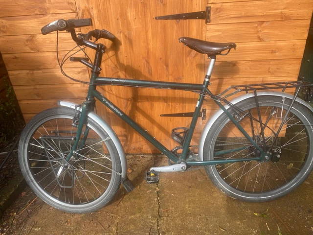 THORN RAVEN NOMAD Bicycle Dark Matt Green with Rohloff hub £560.00 ...