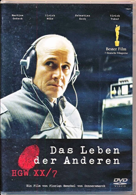 DAS LEBEN DER Anderen - Ulrich Mühe - Martina Gedeck - DVD EUR 9,00 ...