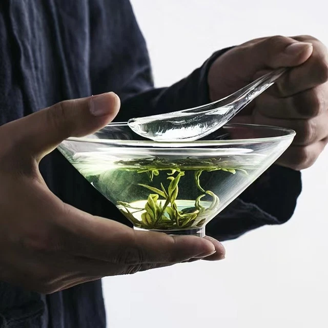 1 SET MATCHA Tea Set Japanese Glass Matcha Tea Bowl Matcha Bowl with ...