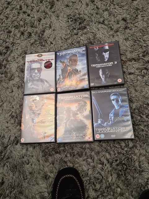 THE TERMINATOR: 6-FILM Collection Box Set Action Adventure Thriller ...