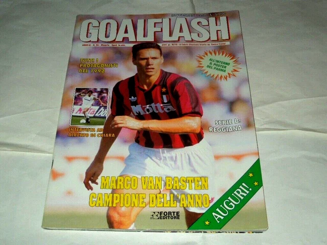 MARCO VAN BASTEN-ARRIGO Sacchi-Franco Baresi-Gigi Lentini-Vialli ...