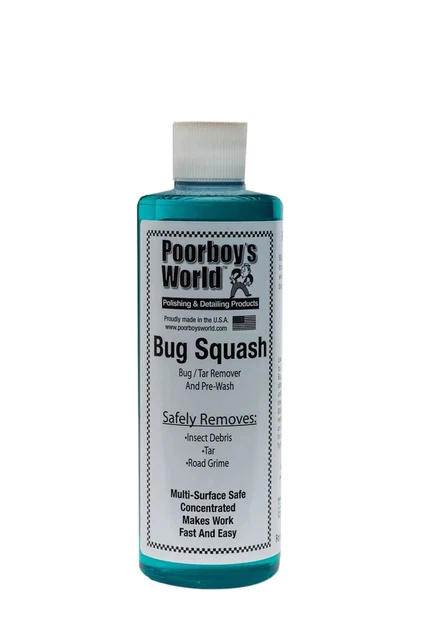 POORBOYS WORLD BUG Squash - Bug/Tar Remover/Pre-Wash - 473ML PB-BS16 £ ...