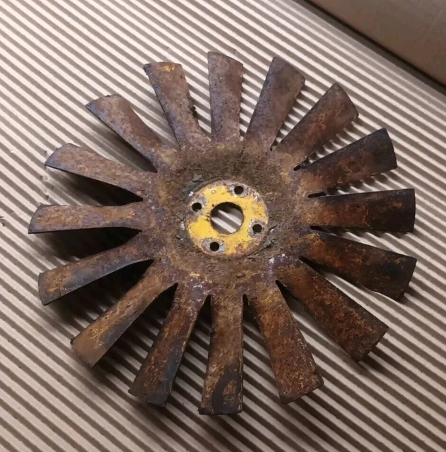 MINI COOPER MK1 Early Metal 16 Blade Radiator Yellow Fan 1275 998 ...