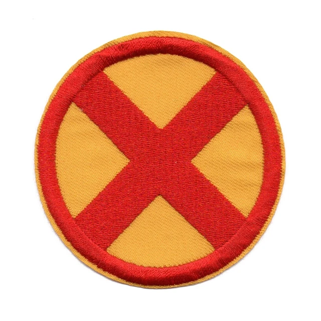 X-MEN - LOGO - Embroidered Patch - Red & Yellow - Marvel - Stan Lee ...
