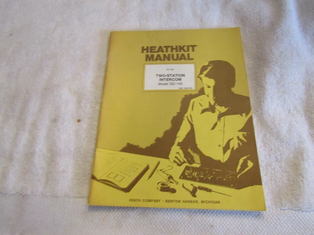 VINTAGE HEATHKIT ASSEMBLY Manual GD-140 2 Station Intercom Heath Schlumberger £10.77 - PicClick UK