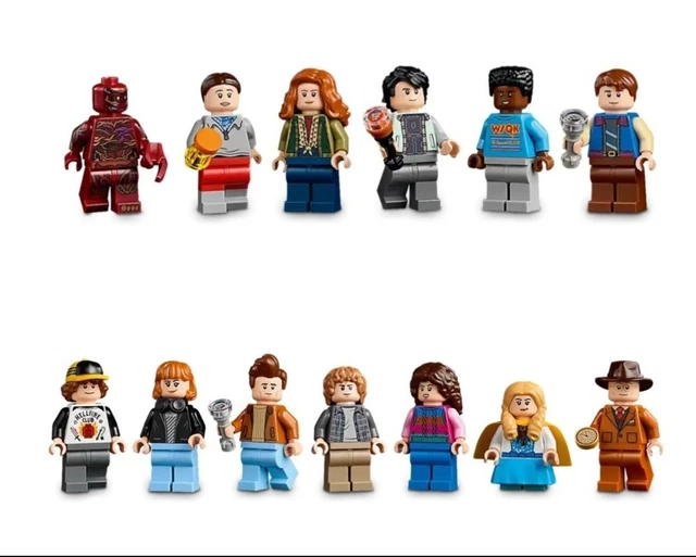 LEGO STRANGER THINGS 11370 - The Creel House - MINIFIGURES ONLY ...