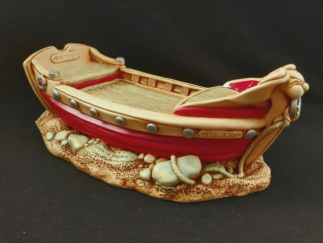 VINTAGE PENDELFIN STONEWARE 'Betsy Barge' Regd. Design No.2075021 £20. ...