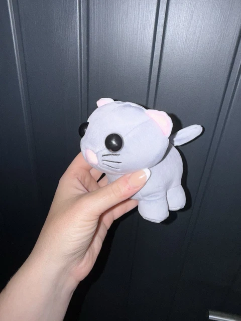 ADOPT ME PLUSH Soft Toy Grey Cat Series 1 Discontinued Roblox £14.99 ...