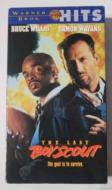 THE LAST BOY Scout VHS 1991 Action Bruce Willis Damon Wayans Warner ...