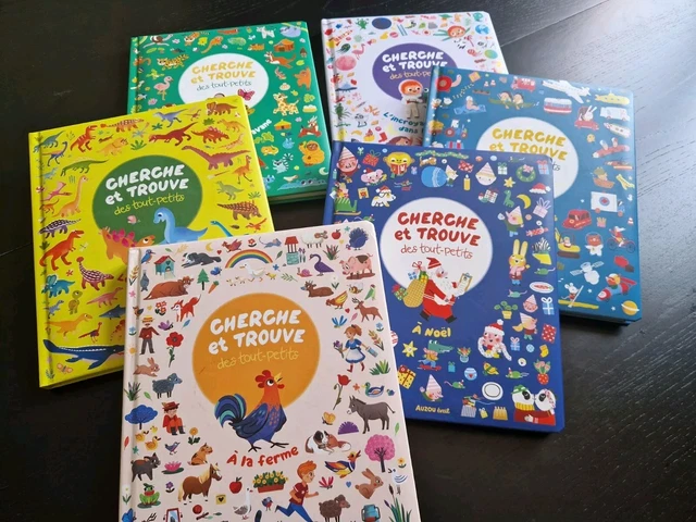 LOT DE LIVRES Jeu - Cherche et Trouve des Tout-Petits - Très Bon État ...