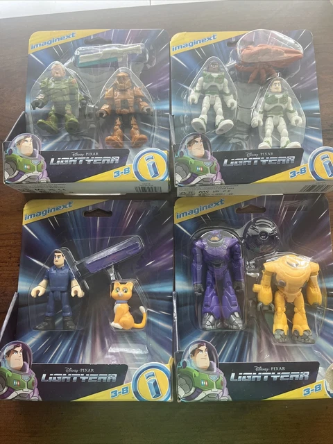 FISHER-PRICE IMAGINEXT DISNEY Pixar Lightyear Buzz Lightyear & Sox ...