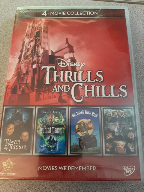 DISNEY THRILLS AND Chills 4-Movie Collection DVD Tower of Terror ...