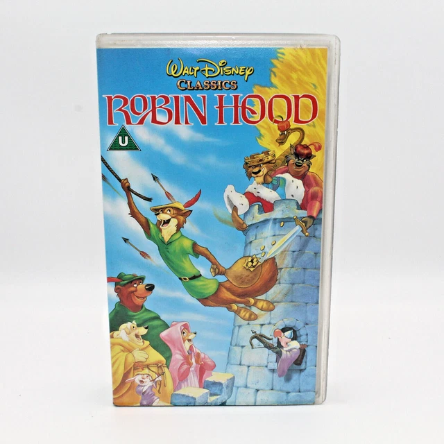 Robin Hood Walt Disney Classics Film Vhs Tape Original 1984 £099 0939