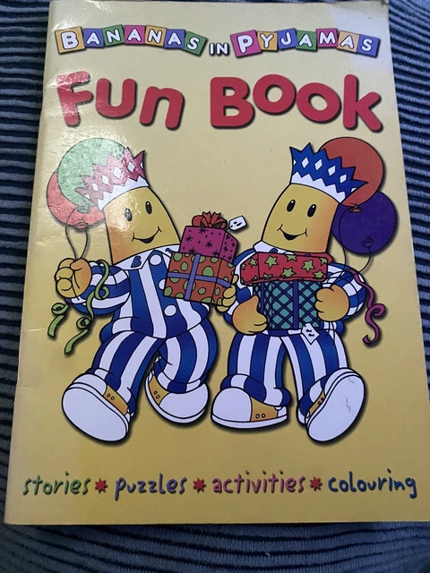 BANANAS IN PYJAMAS Fun Book Activity 2001 Unused Rare $20.00 - PicClick AU
