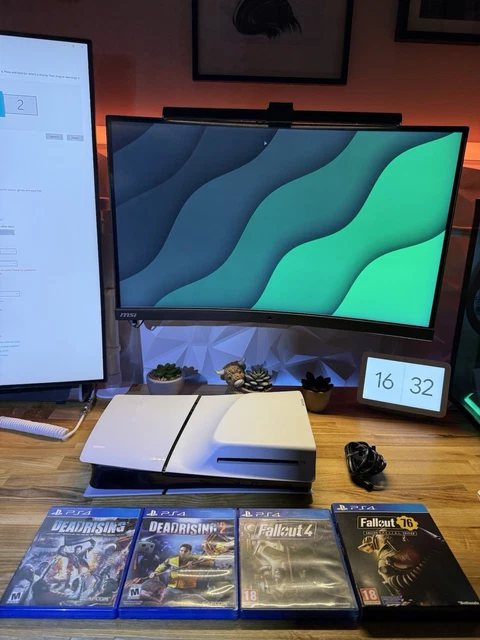 SONY PLAYSTATION 5 Slim Blu-Ray Edition 1TB Game Bundle - SEALED ...