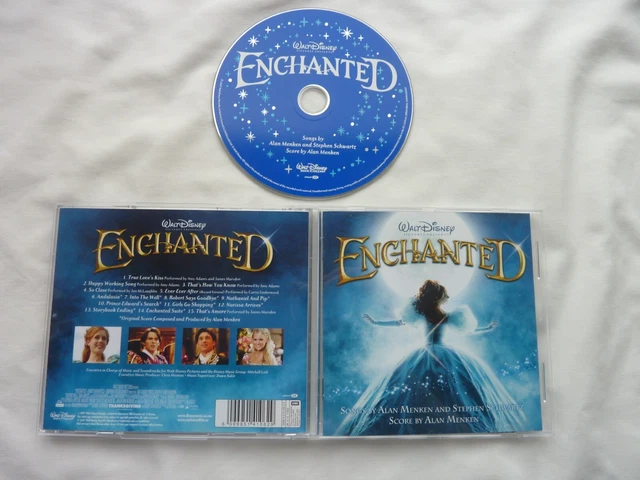 ENCHANTED OST DISNEY movie Amy Adams full soundtrack GZ pressing £10.77 ...