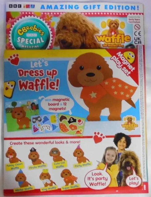 BBC CBEEBIES SPECIAL Amazing Gift Edition magazine #170 2022 Waffle ...