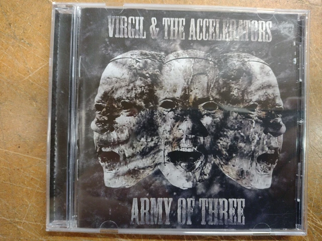 VIRGIL & THE ACCELERATORS Army Of Three CD Mystic Records MYSCD271 £8. ...