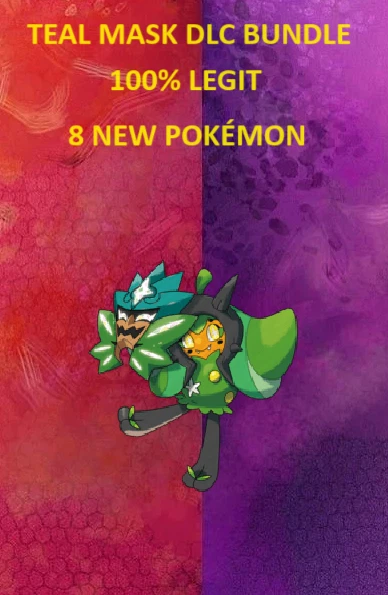 TEAL MASK DLC Bundle | Pokémon Scarlet & Violet | Customizable EUR 3,99 ...