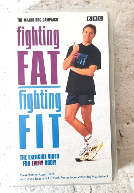 BBC VHS VIDEO Fighting Fat - Fighting Fit Roger Black Alice Beer, Dr ...