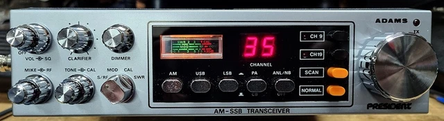 VINTAGE PRESIDENT ADAMS CB transceiver $480.00 - PicClick AU