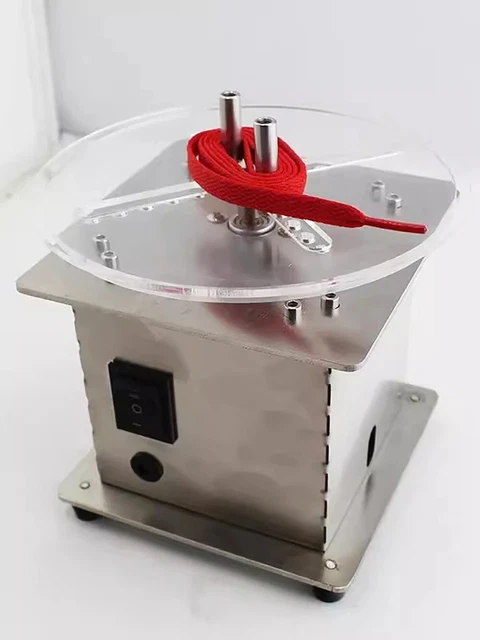 ELECTRIC SHOELACE WINDING Machine Audio Data Cable Fishing Wire Desktop ...