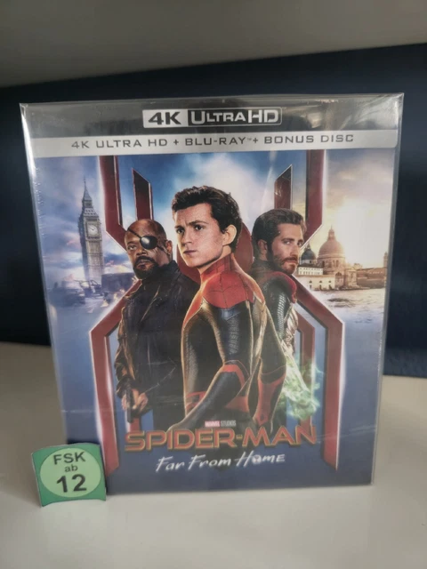 SPIDER-MAN FAR FROM Home Manta Lab One Click Boxset 4K+Blu-ray Steelbook NEU&OVP EUR 244,00 ...