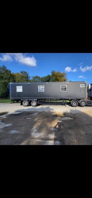 40FT TANDEM AXEL Box Trailer £2,500.00 - PicClick UK