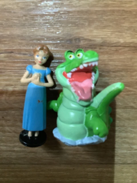 UNBRAND DISNEYS PETER Pan, Wendy Darling Mini Figure 6.5cm & Crocodile ...