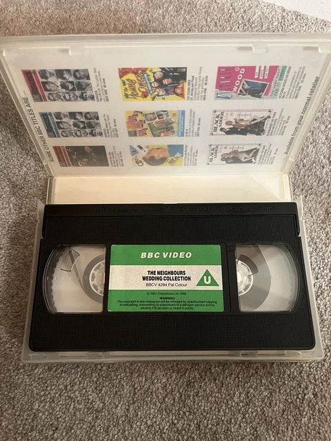 THE NEIGHBOURS WEDDING Collection - Bbc Vhs Video - Kylie Minogue ...