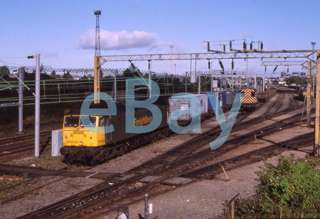 35MM RAILWAY SLIDE of Class 57 57012 @ Bescot Copyright to Buyer £7.16 ...